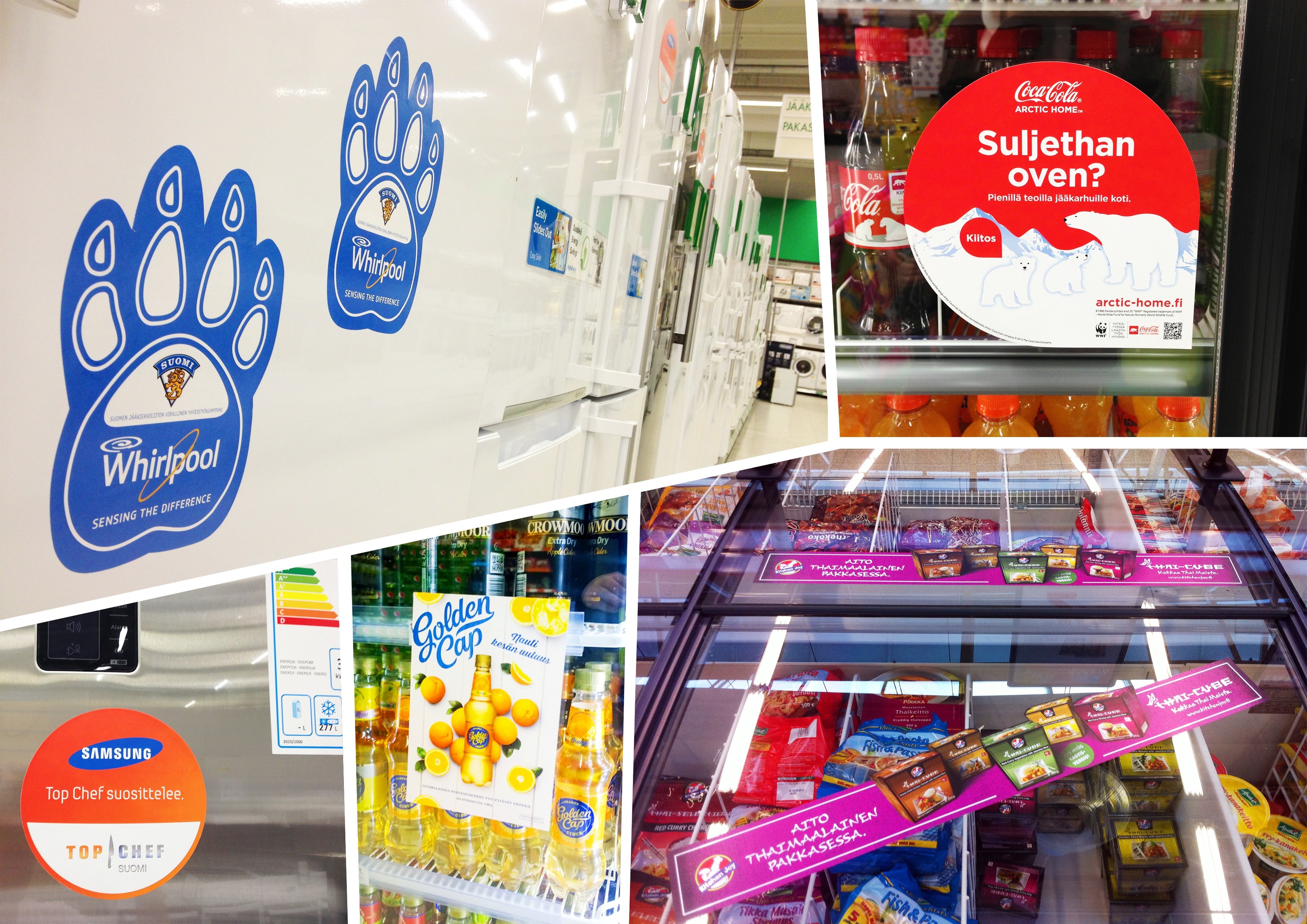 New ideas for in-store advertisers